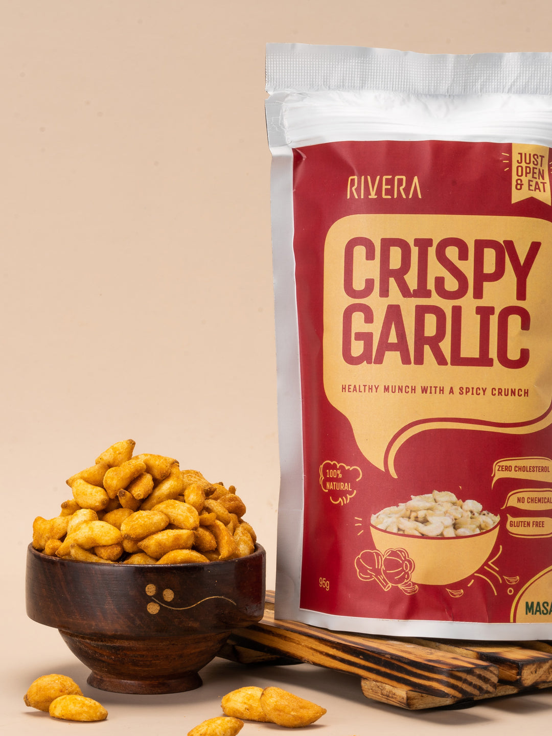 Crispy Garlic - Masala Flavour – Rivera Foods